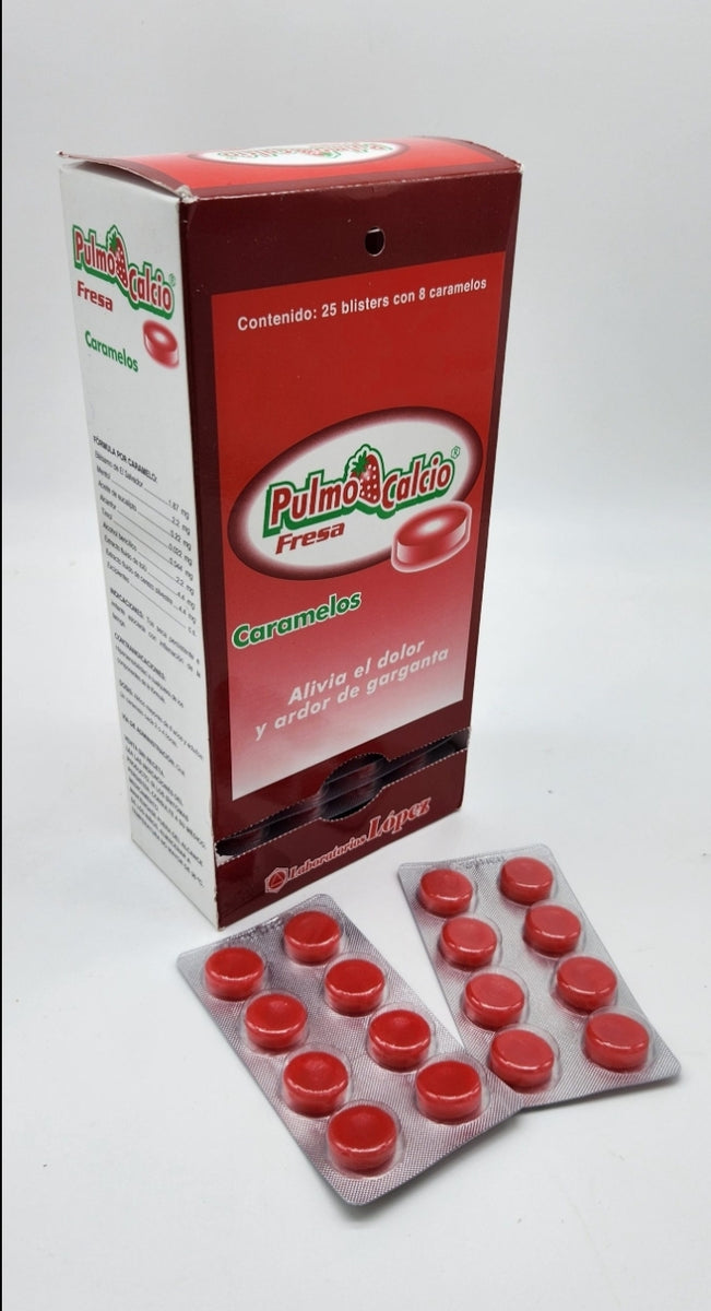 Pulmo Calcio 200 caramelos 🍬 – Ramirez Health and Beauty