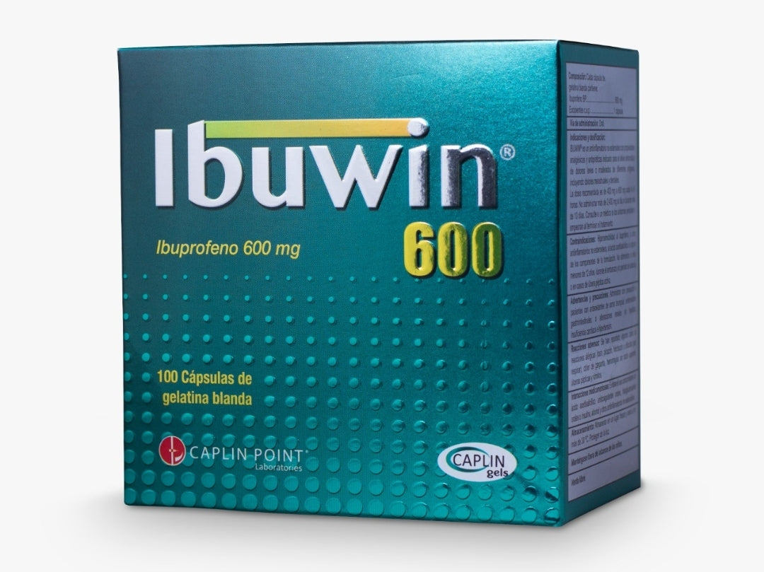 Ibuwin 600. Ibuprofeno – Ramirez Health and Beauty