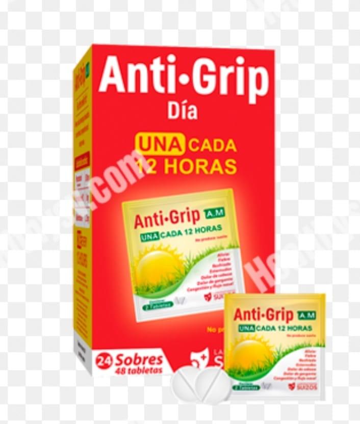 Anti-grip AM 24 sobres x2 capsulas – Ramirez Health and Beauty