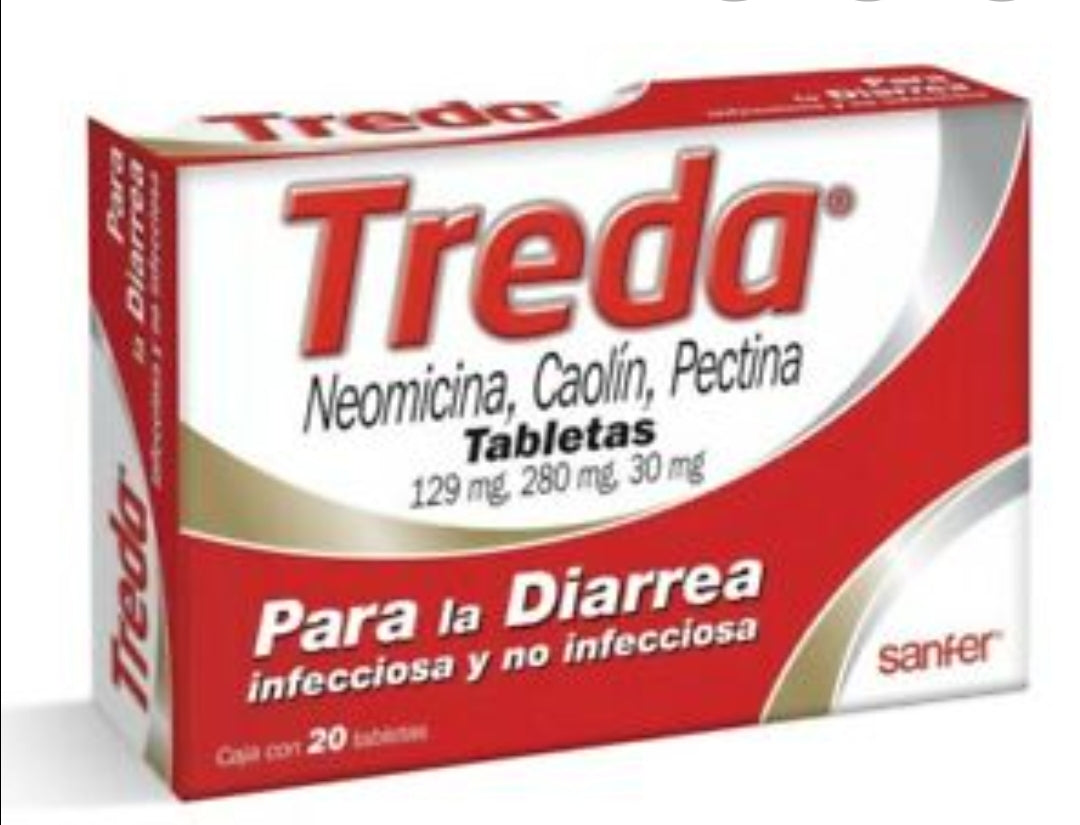Treda 20 tabletas – Ramirez Health and Beauty