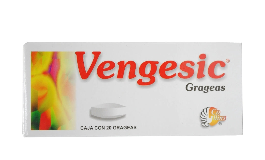 Vengesic 20 tablets – Ramirez Health and Beauty